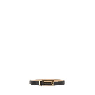 Victoria Beckham Dorian Belt - Femme - Accessoires - Noir - Taille: 90 CM