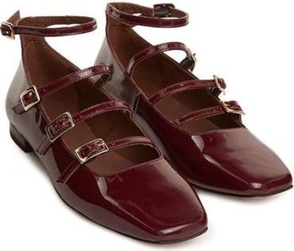 Alohas Ballerines en cuir vernis