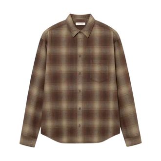 Wood Wood Casual Chemises - Homme - Chemises - Brun - Taille: XL
