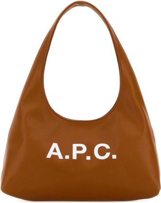 A.P.C. A.p.c., Femme, Sacs, Brun, Taille: ONE Size Baby Ninon Shoulder Bag