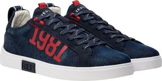 Replay Herren Gmz3p.000.c0023t Sneaker, 290 Navy Red, 44 EU