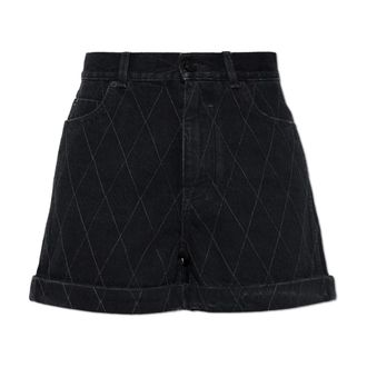Balmain Denim Shorts - - Shorts - Damen - Schwarzk - S