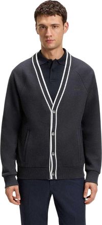 HUGO BOSS Strickjacke f&uuml;r Herren, leger (Dunkelblau)