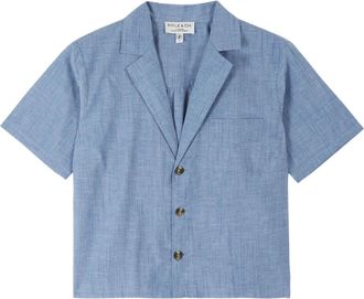 Emile Et Ida Chemisette Chambray Coton Emile et Ida