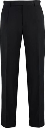 PT01 Pt01, Homme, Pantalons, Noir, Taille: XL Pantalon de costume coupe ajust&eacute;e