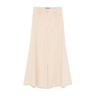 D.exterior Pantalone - - Trousers - Damen - Beige - M
