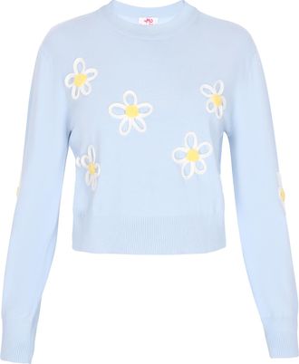Mymo Pullover Frauen hellblau