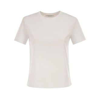 Max Mara Homme, Tops, Blanc, Taille: XS T-shirt Donata