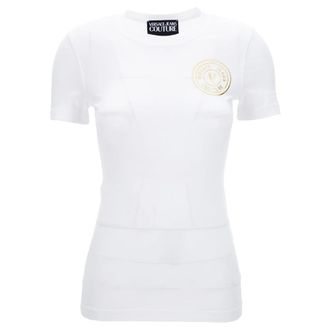 Versace Jeans Couture T-Shirts - - Tops - Damen - Wei&szlig; - M