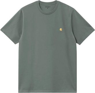 Carhartt Work in Progress Homme, Tops, Vert, Taille: XL Chase T-Shirt