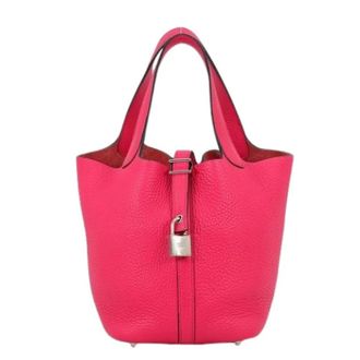 Herm&egrave;s Sac Picotin Pre-owned - Femme - Pre-owned - Rose - Taille: ONE Size