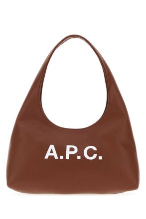 A.P.C. Ninon Shoulder Bag - Brown
