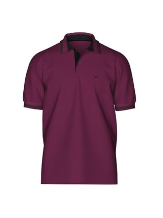 Trigema Herren 627621125 Polohemd, Sangria, XXL