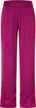 Simone P&eacute;r&egrave;le Simone P&eacute;r&egrave;le Schlafhose Satin Secrets Aus Satin rot
