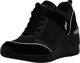 Skechers Million High N Fly pour Femme, Noir, 37.5 EU