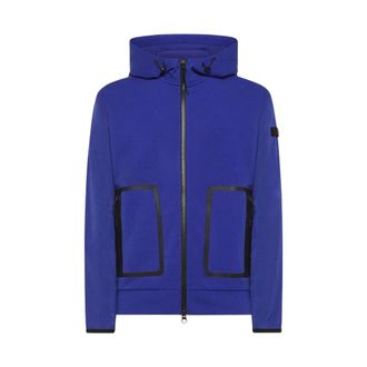 Peuterey Blaue Weste mit Knopf NC Bmat - - Jackets - Herren - Blau - L