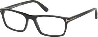 Tom Ford Mattschwarze Brillengestelle - - Accessories - unisex - Schwarzk - 56 MM