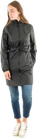 Rains Blousons et vestes lohja long insulated curve 01 black S