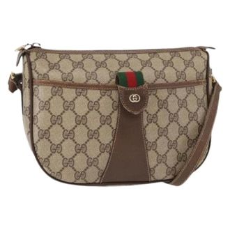 Gucci Sac bandouli&egrave;re Pre-owned - Femme - Pre-owned - Beige - Taille: ONE Size