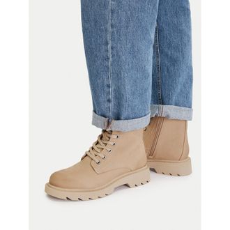 Tamaris Schn&uuml;rstiefeletten Tamaris 1-25219-45 Beige