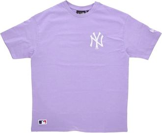 New Era MLB League Essentials Oversize Tee - - Tops - Herren - Lila - XL