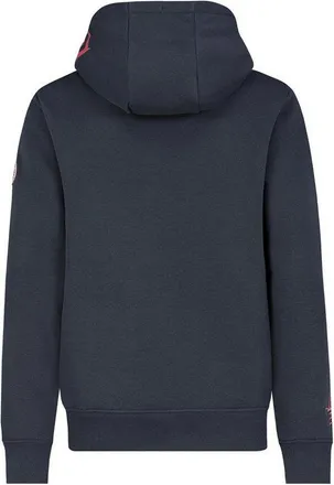 Eight2Nine Kapuzenpullover Damen Hoodie mit K&uuml;stenbackprint Sweater, Kapuzensweatshirt mit K&auml;ngurutasche, mit Kapuze