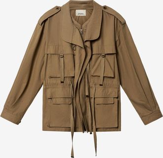 Isabel Marant Veste Beriza - Femme - Kaki - Taille36 - Isabel Marant