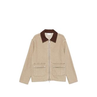 Dr&ocirc;le de Monsieur Zip-fastening Long-sleeve Jacket