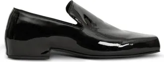 Balmain Homme, Chaussures, Noir, Taille: 44 EU Mocassins Eden en cuir verni