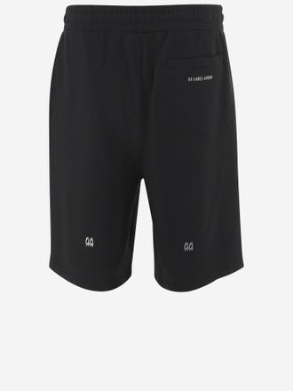 44 Label Group Mens Cotton Shorts Black