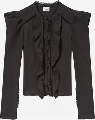 Isabel Marant Chemise Calina - Femme - Noir - Taille 34 - Isabel Marant