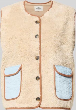 Lollys Laundry Weste in Teddy-Optik Modell Jace