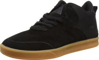 Globe Abyss, Unisex-Erwachsene Sneakers, Schwarz (black/gum), 42.5 EU (8.5 Erwachsene UK)