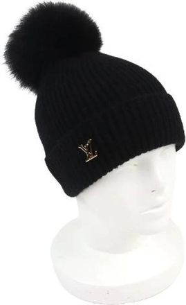 Louis Vuitton Pre-owned Cold Spark Cashmere Beanie - Femme - Pre-owned - Noir - Taille: ONE Size