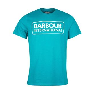 Barbour Gro&szlig;es Logo T-Shirt - - Tops - Herren - Gr&uuml;n - M