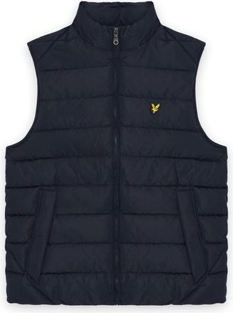 Lyle & Scott Homme, Vestes, Bleu, Taille: L Gilet Matelass&eacute;