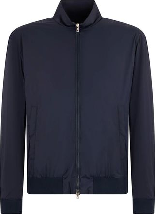 Herno Homme, Vestes, Bleu, Taille: L Veste bleu clair fonc&eacute;e, style moderne et polyvalent