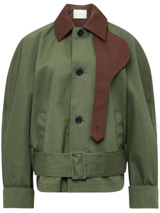 J.W.Anderson veste Rounded - Vert
