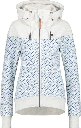 Alife And Kickin alife & Kickin and Kickin Damen PalinaAK Sweatjacket Sweatjacke Kapuzensweatjacke, Cloudy, XS