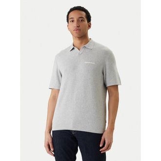 Jack & Jones Jack & Jones Poloshirt Norrebro 12297926 Grau Relaxed Fit