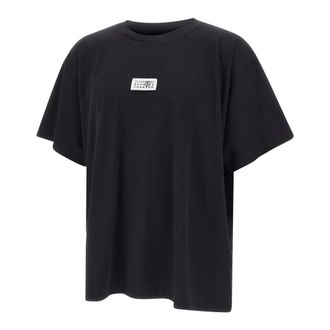 Maison Margiela Homme, Tops, Noir, Taille: XL Logo Label T-Shirt