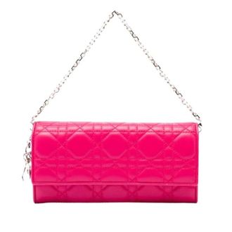 Dior Pre-owned Wallet on Chain - - Pre-owned - Damen - Rosa - ONE SIZE