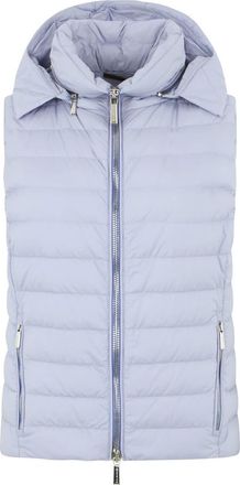 Moorer Femme, Vestes, Violet, Taille: 40 FR Gilet Rembourr&eacute;