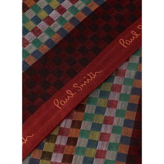 Paul Smith Foulard &agrave; motif &agrave; carreaux