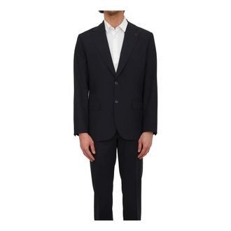 Liu Jo Homme, Costumes, Bleu, Taille: L Wool Blazer