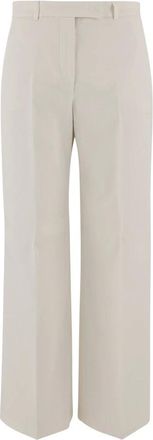 Ql2 Quelledue QL2 Quelledue, Femme, Pantalons, Blanc, Taille: 44 FR Pantalon en coton stretch