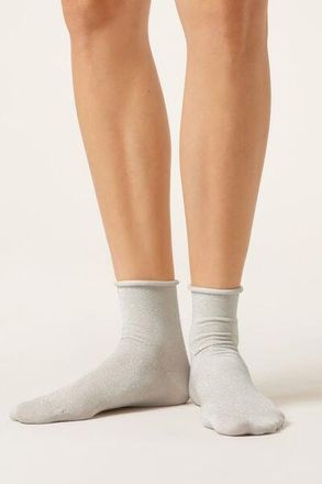 Calzedonia Socken Mit Glitzer Hautfarben