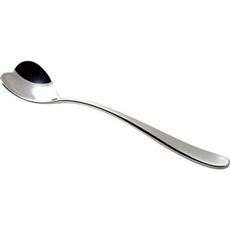 Alessi Ammi01cu Big Love Cuiller à Glace en Acier Inoxydable 18/10 Brillant, Set de 6 Pièces, Argent