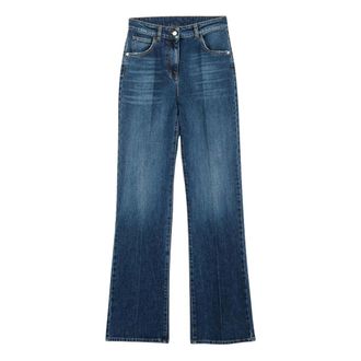 Twinset Actitude Gerades Jeans - - Jeans - Damen - Blau - W28