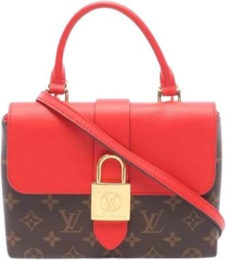 Louis Vuitton Pre-owned Monogram Canvas Handbag - - Pre-owned - Damen - Rot - ONE SIZE